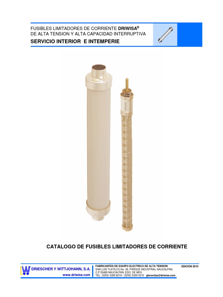 Driescher Fuses Tech Sheet | PDF