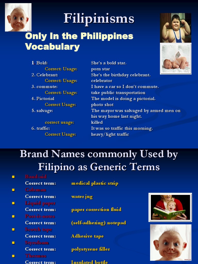 Common Filipinisms and Misused Words | PDF | Language Arts & Discipline
