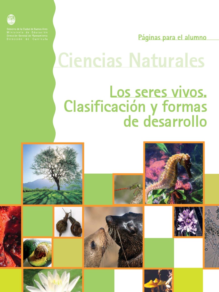 Clasificación y Desarrollo de Seres Vivos | PDF | Plantas | Huevo