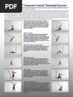 Total Gym Incline Bodyweight Trainer Exercise Chart - Spec | PDF ...