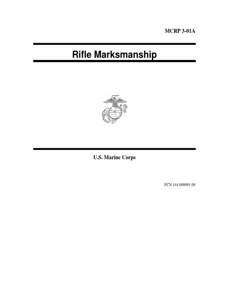 USMC Rifle Marksmanship MCRP 3 01A | Download Free PDF | Trigger ...