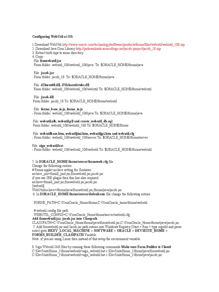 Webutil Configuration | Download Free PDF | Directory (Computing) | Utility Software