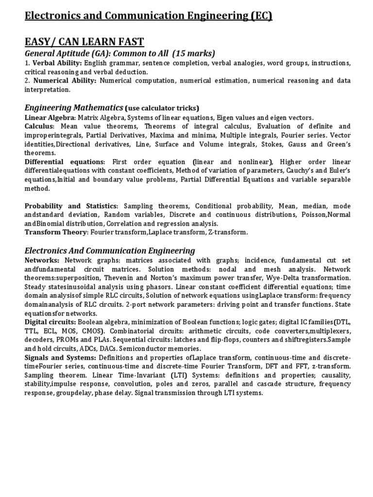 Electronics and Communication Engineering Fundamentals for Beginners | PDF | Modulation ...