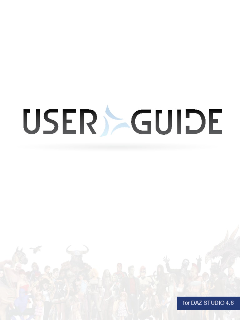 Daz Studio 4 X User Guide | Download Free PDF | Rendering (Computer ...