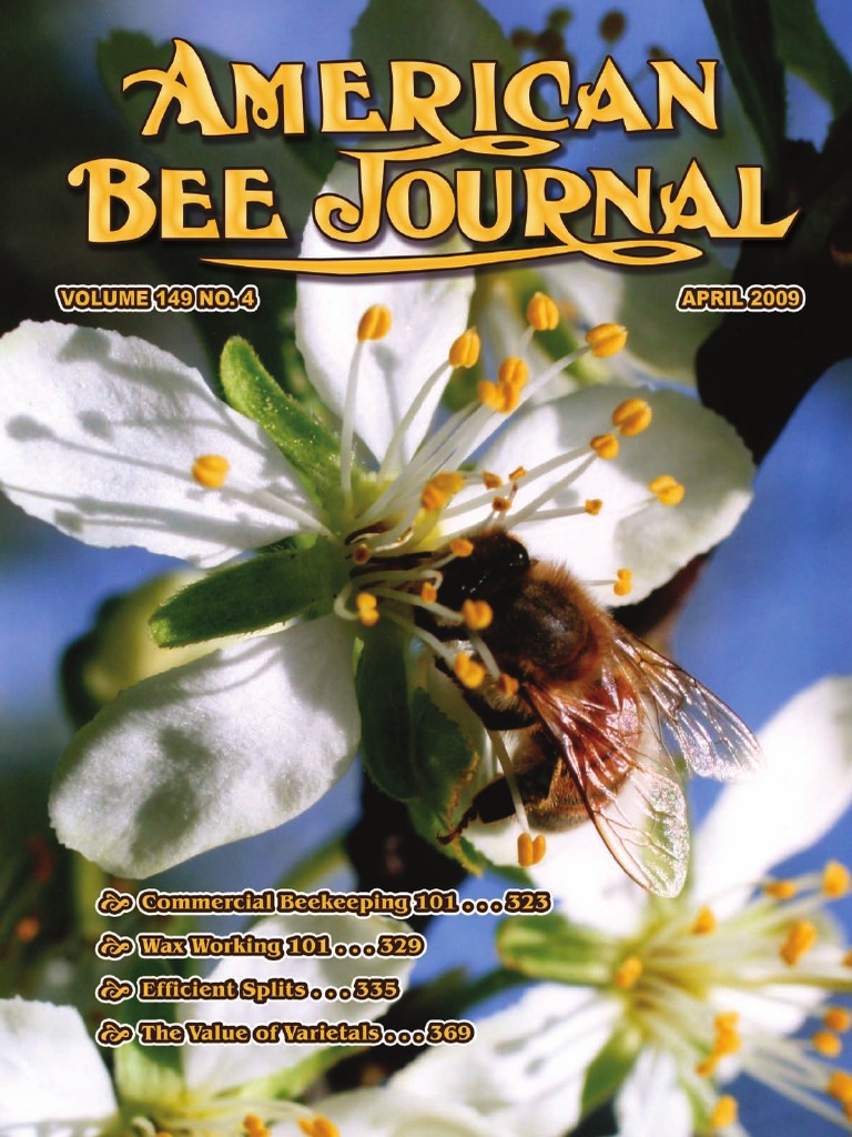American Bee Journal 2009 04a | PDF | Beekeeping | Beekeeper