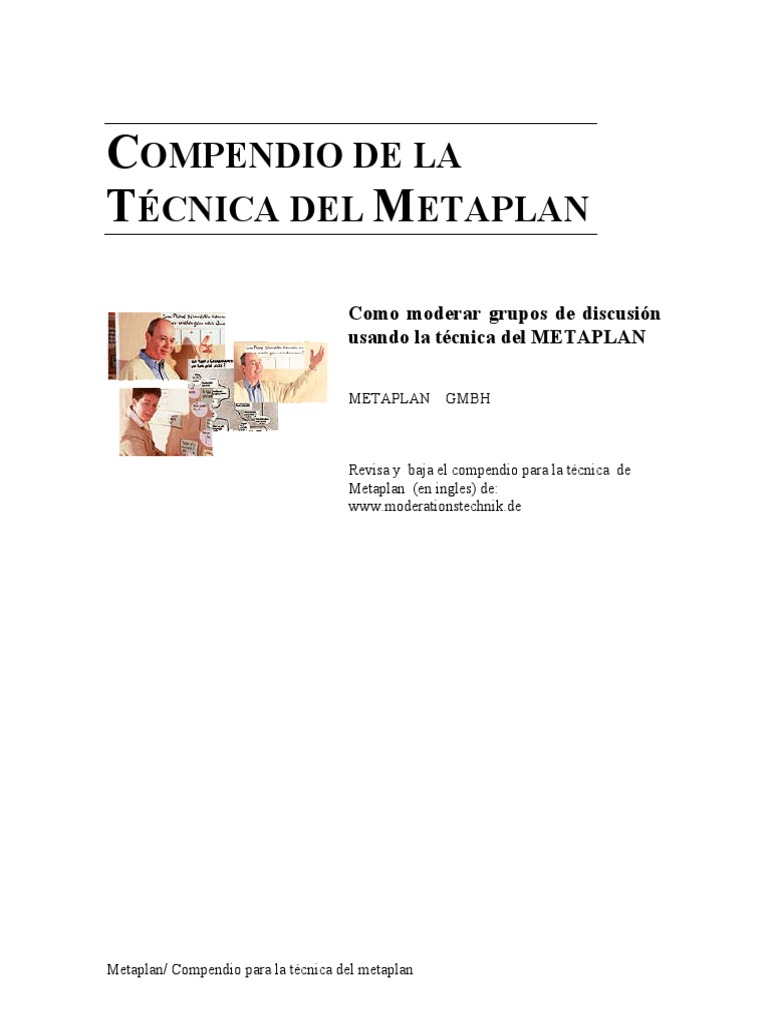 La Tecnica Metaplan | PDF | Ocio