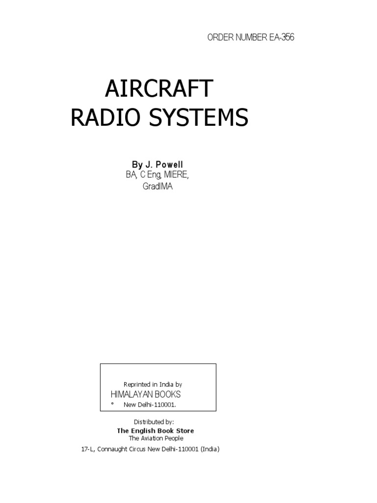 Aircraft Radio System | PDF | Frequency Modulation | Antenna (Radio)