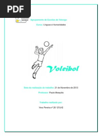 Súmula - Voleibol | PDF | Voleibol