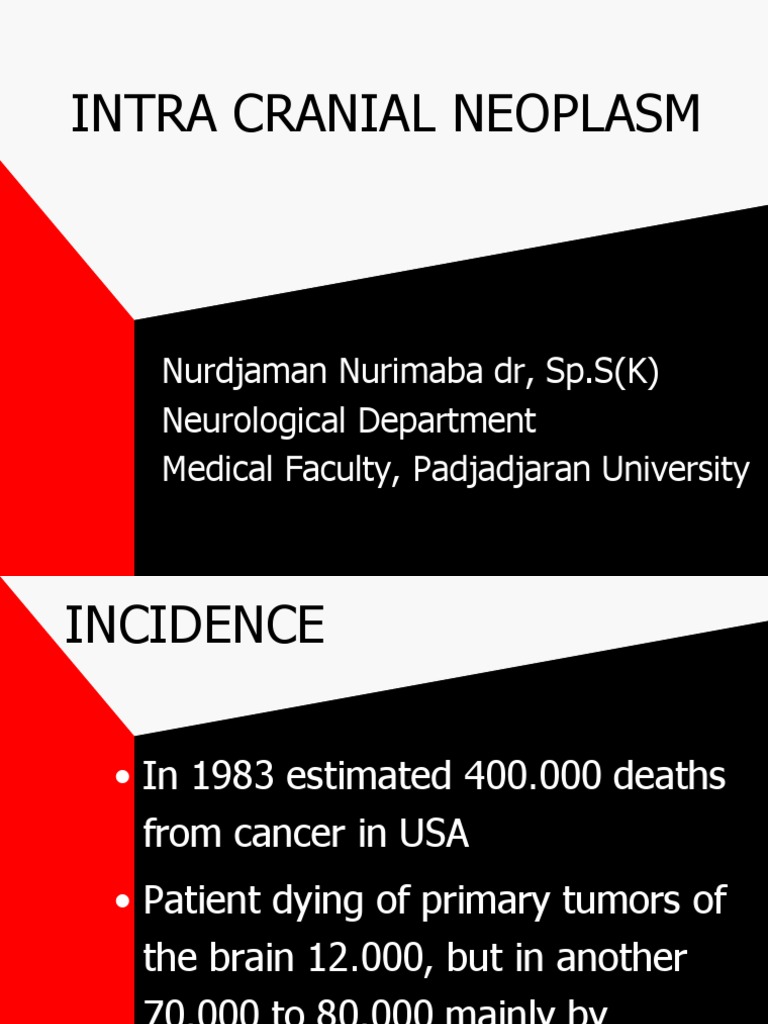Intracranial Neoplasm Overview and Types | PDF | Brain Tumor | Glioma