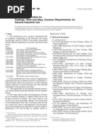 ASTM A148 Standard Specification for Steel Castings