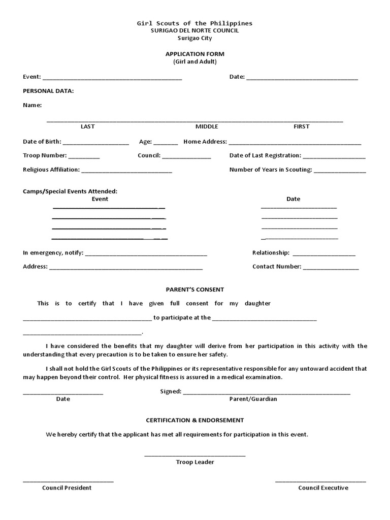 GSP Parents Consent | PDF | Career & Growth | Lifestyle