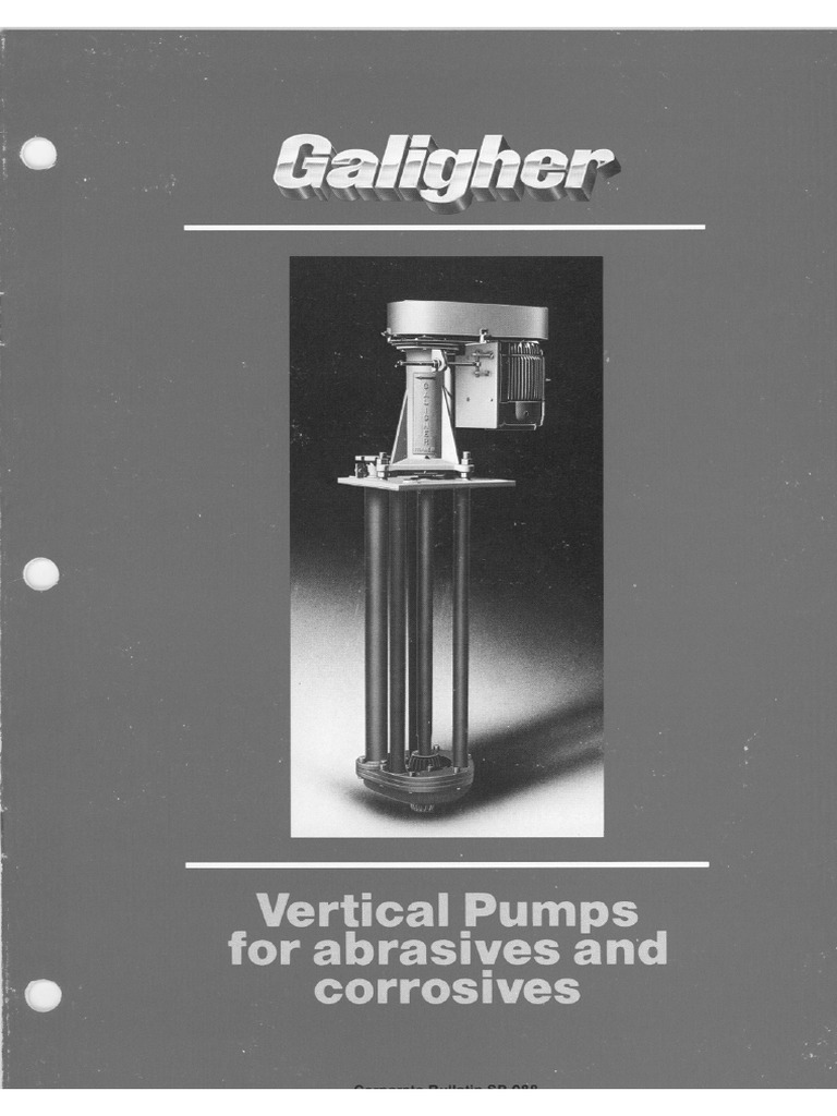 Galigher 100-2100 Series | PDF