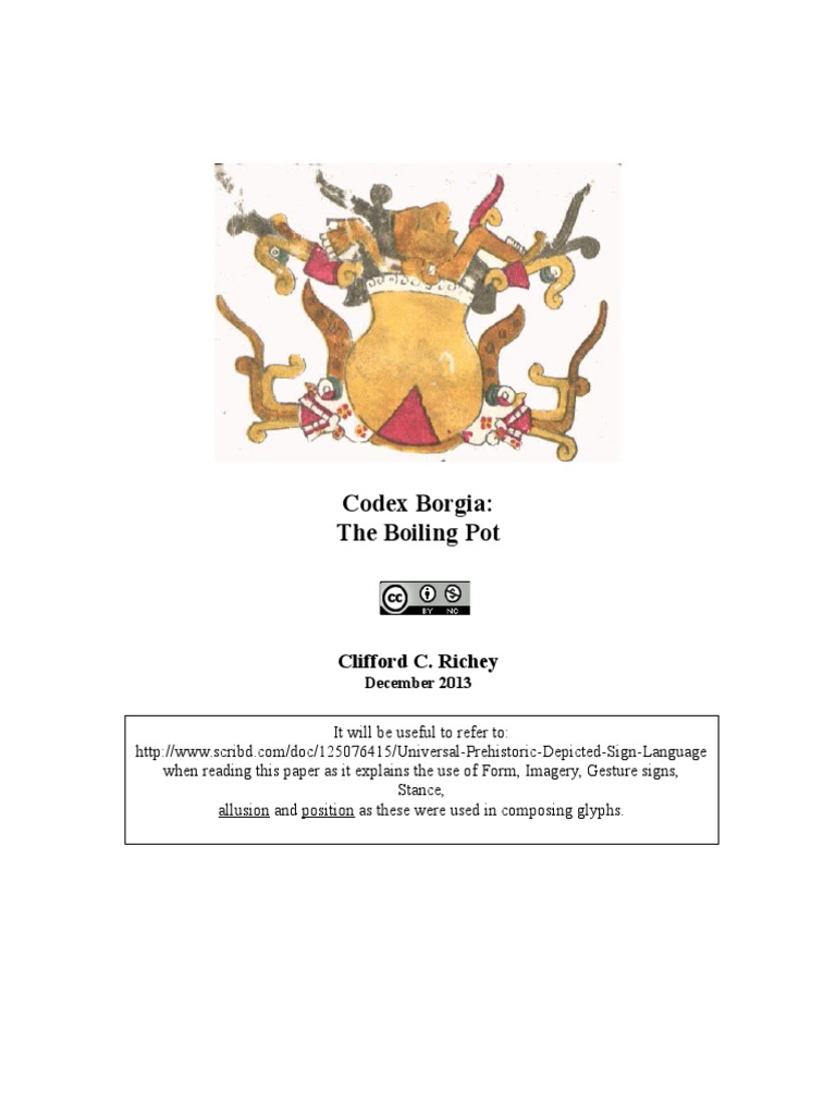Codex Borgia: The Boiling Pot | PDF | Nature
