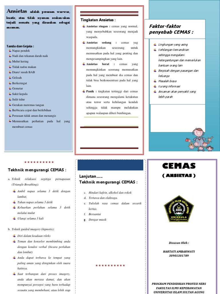 Leaflet Ansietas | PDF