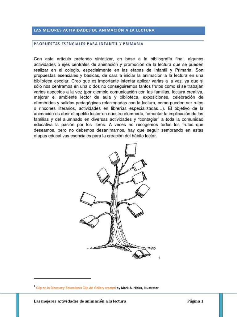 Animación A La Lectura | PDF | Lectura (proceso) | Cuentos
