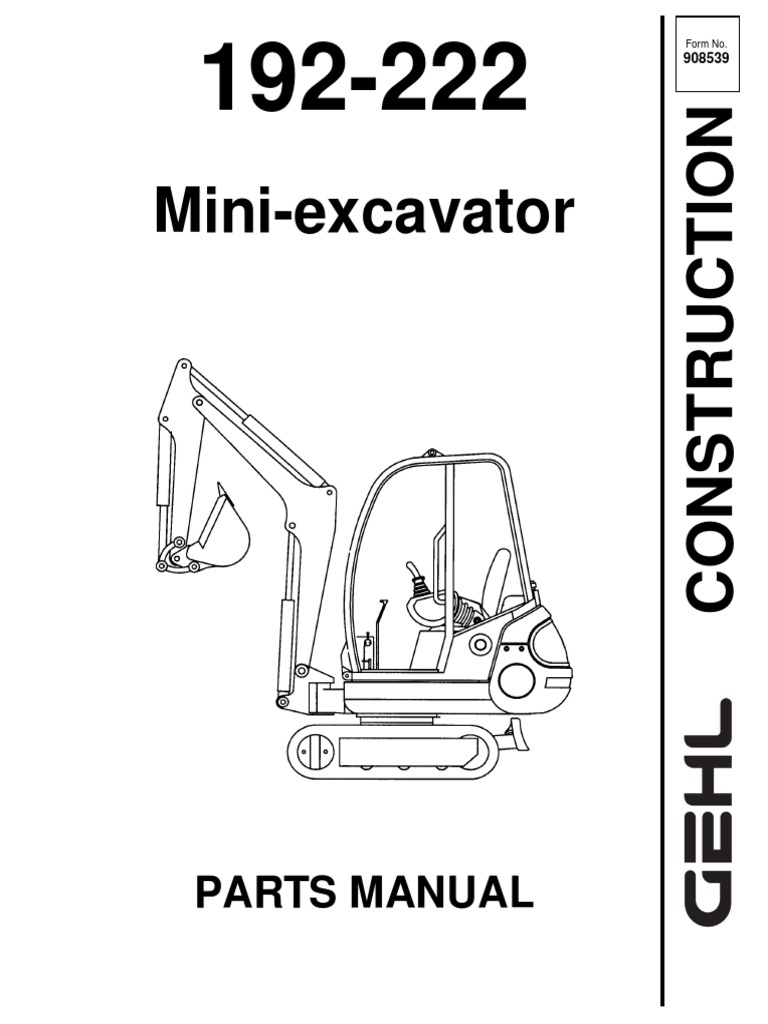 193 - 222 Excavator | PDF | Screw | Machines