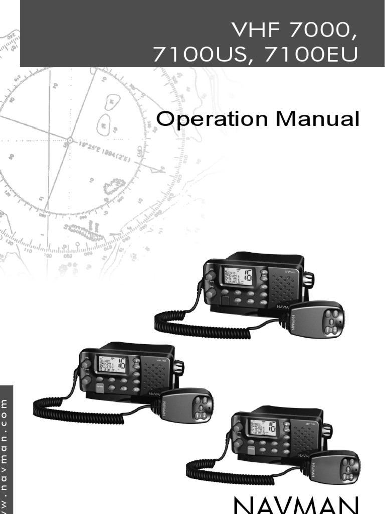 Navman VHF 7100 Manual | PDF | Electromagnetic Interference | Menu ...