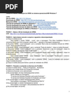 Instalação do SIHD2 no Windows 7 | PDF