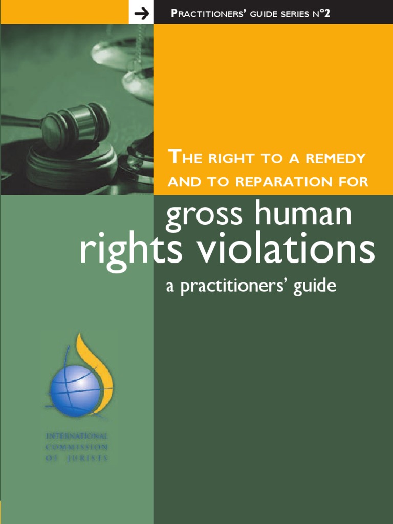 Right To Remedy and Reparations For Gross Human Rights Violations ...