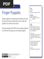 Ben's Paper Puppets - Jeffy Paper Puppet Template © Ben Stanley 2024 | PDF
