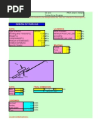 Excel Program For Timber Structures | PDF | Truss | Pascal (Unit)