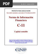 Nif C11 | PDF | Compartir (Finanzas) | Contabilidad
