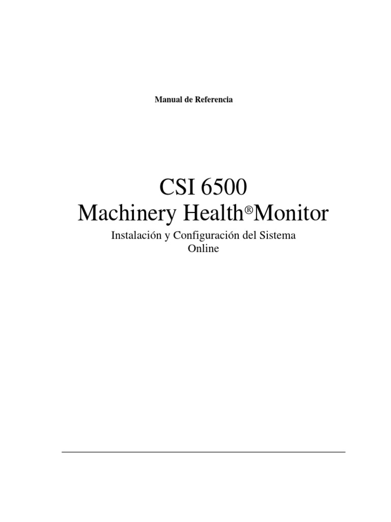 CSI 6500 Install-Spanish | PDF | Soporte técnico | Tornillo