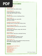 Grill Menu | PDF | Salad | Food And Drink