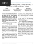 Battery Management System | PDF | Passivity (Engineering) | Microcontroller