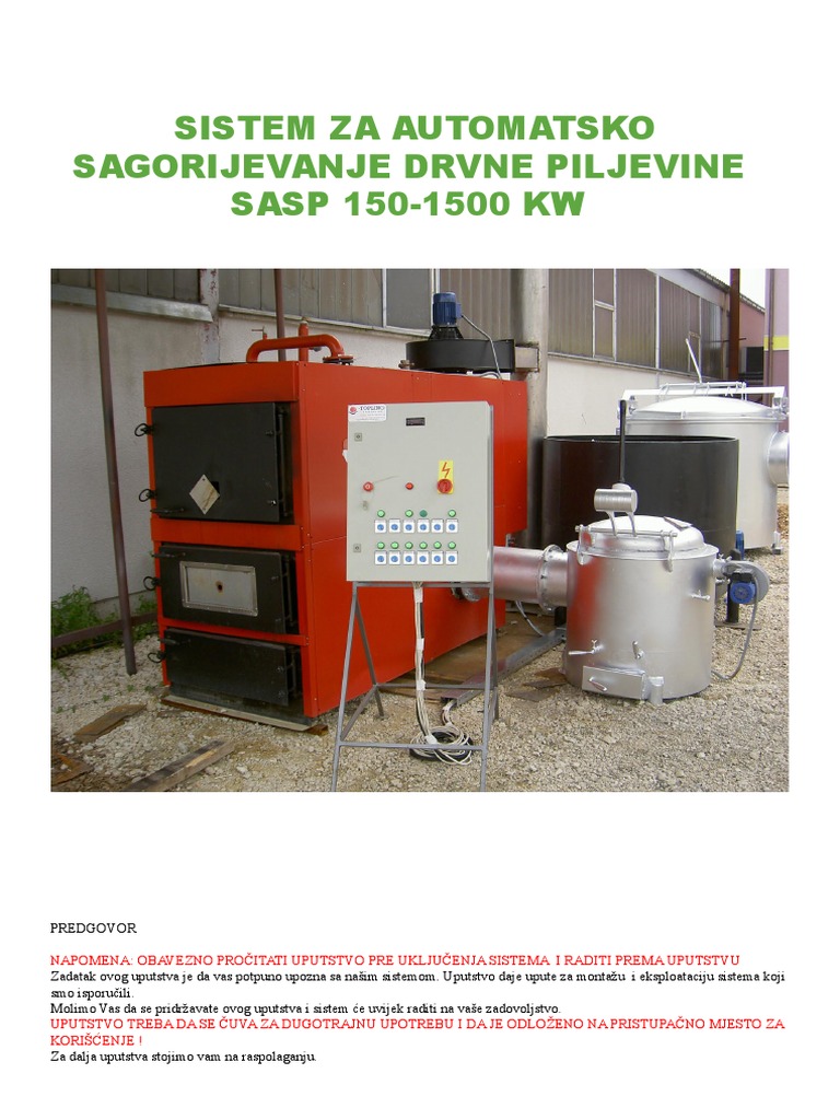 SASP - Tehnicko Uputstvo PDF | PDF