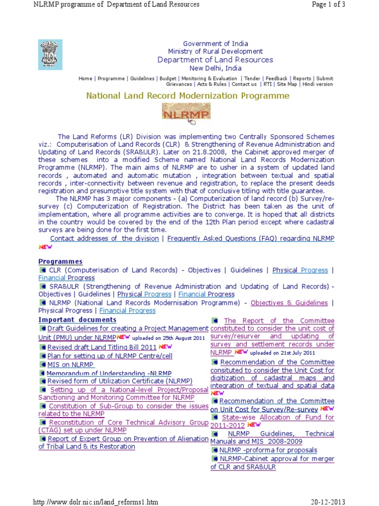 Land Reforms1 | PDF | Government | Business