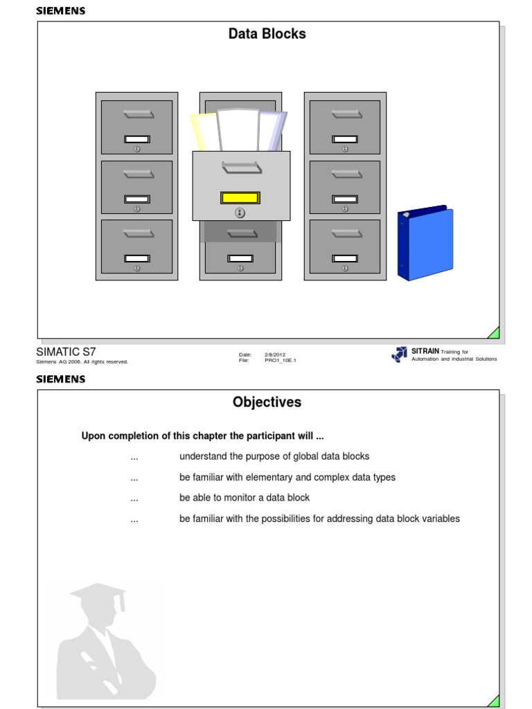Data Blocks Siemens | PDF | Data Type | Byte