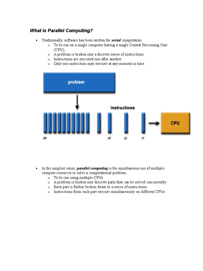 Parallel Computing Terminology | PDF | Parallel Computing | Digital ...