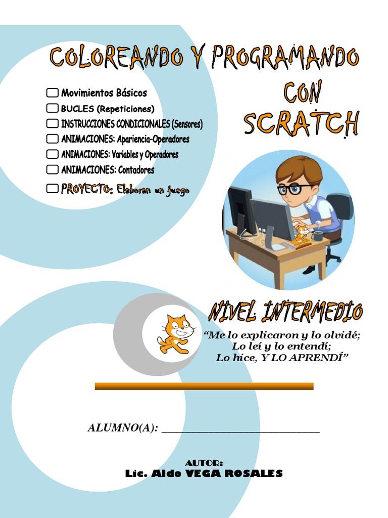 Programando Con Scratch | PDF | Scratch (lenguaje de programación) | Point and Click