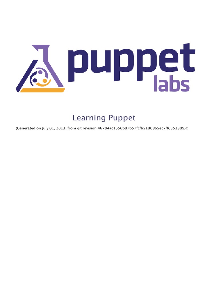 Learning Puppet | PDF | Virtual Machine | Computer File