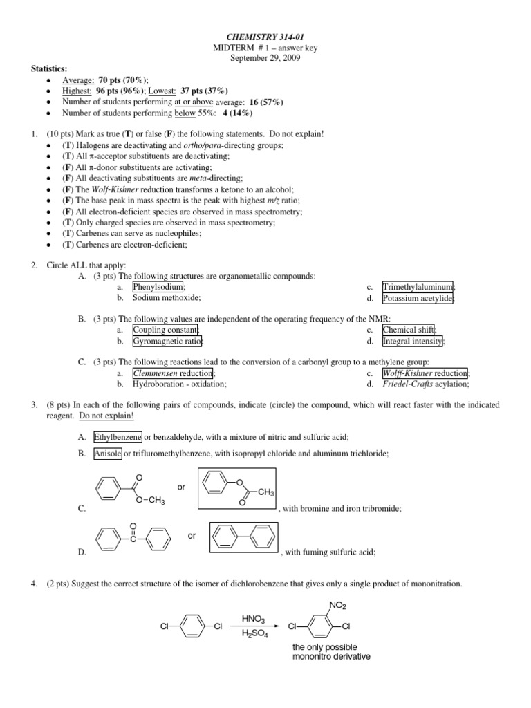 Orgo Spectroscopy Key | PDF | Proton Nuclear Magnetic Resonance ...