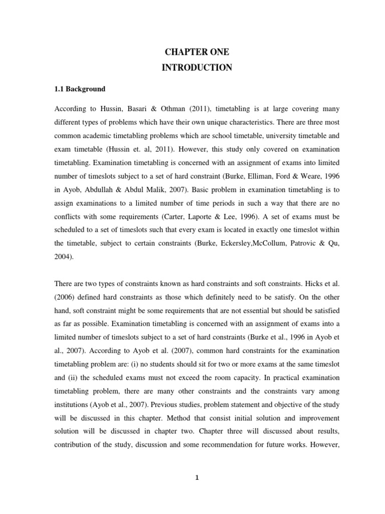 Construct Examination Timetabling Using Graph Colouring in CAS UUM ...