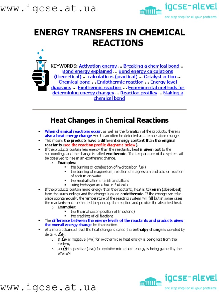 Understanding Heat Changes in Chemical Reactions: An In-Depth ...