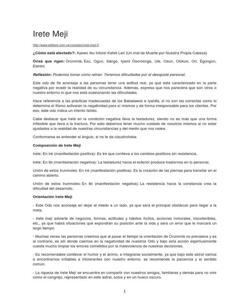 Irete Meyi - 3 | PDF | Religión y creencia | Science