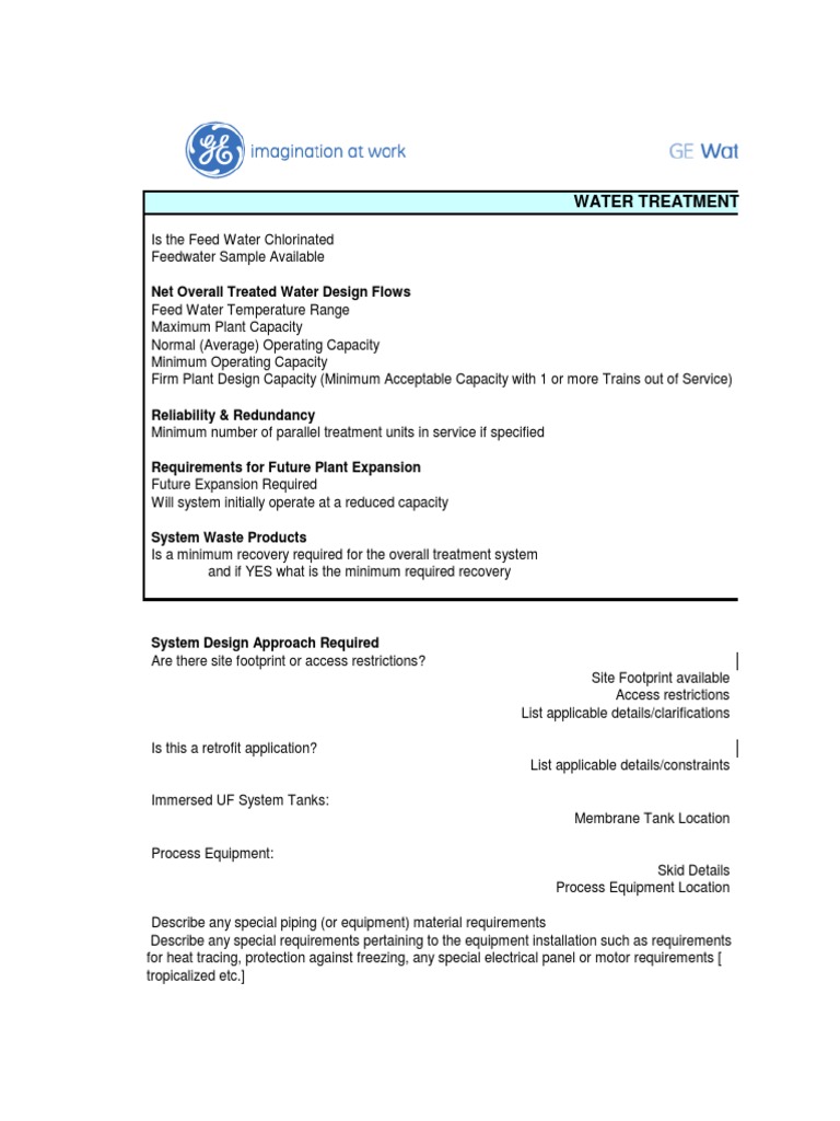 Design Spread Sheet For W&WW | PDF | Water | Water Purification