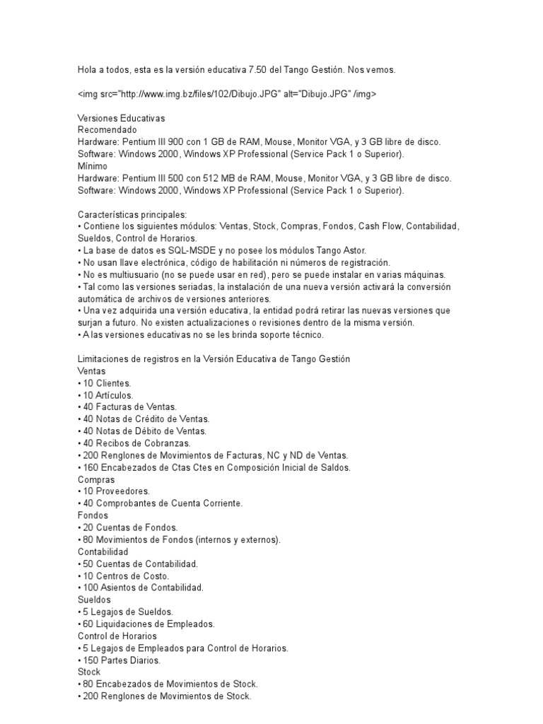 Taringa - Tango Gestion | PDF | Informática