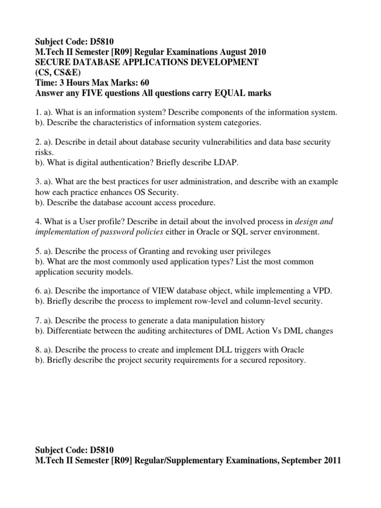 Implementation of Password Policies Either in Oracle or SQL Server ...
