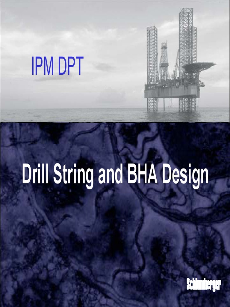 Drill String Design & BHA Design | PDF | Strength Of Materials | Pipe (Fluid Conveyance)