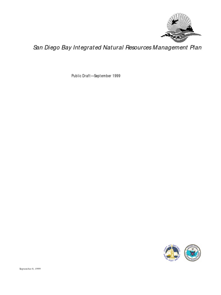 San Diego Bay Integrated Natural Resources Management Plan | PDF ...
