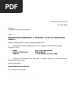Contoh Surat Amaran Untuk Pekerja | PDF