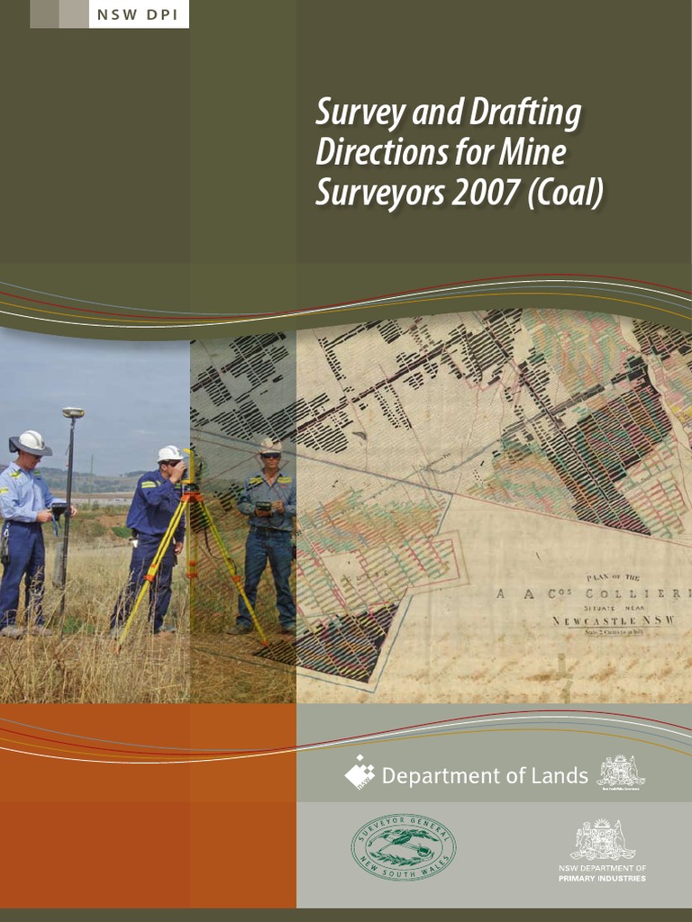 Survey and Drafting Directions For Mine Surveyors 2007 NSW Coal | PDF ...