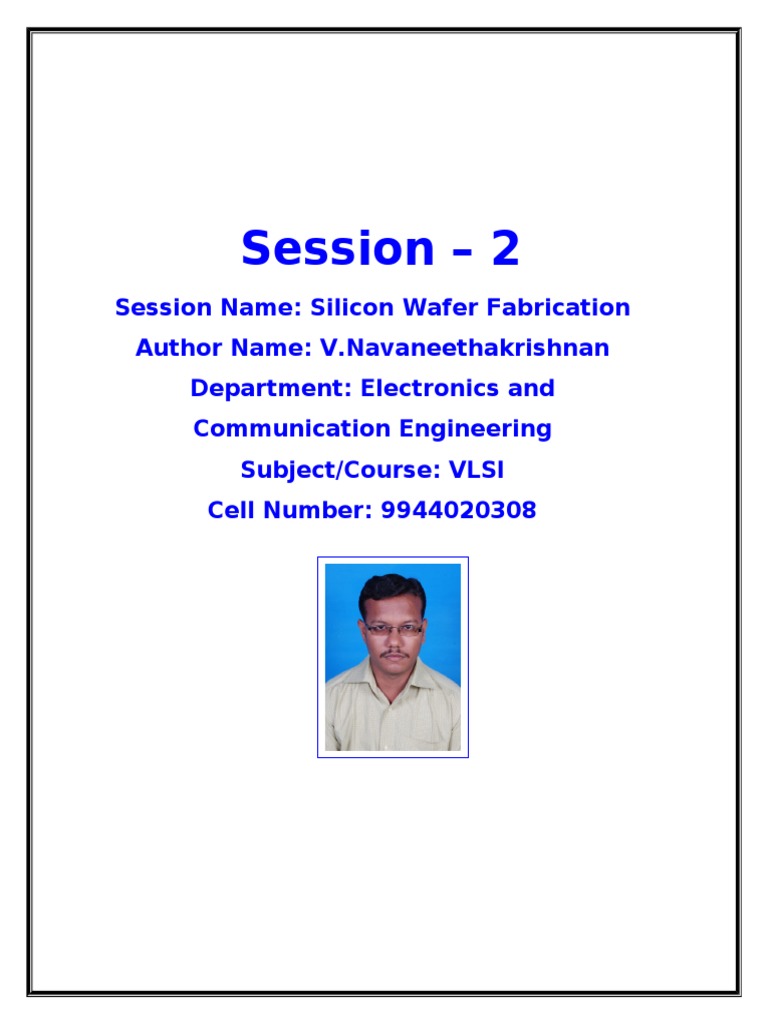 FSM Session Plan | PDF | Semiconductors | Electrical Engineering
