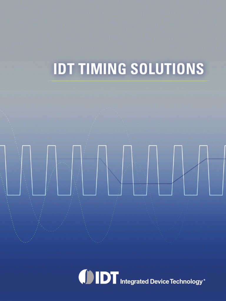 Integrated Device Technology - Timing Solutions | PDF | Electromagnetic ...