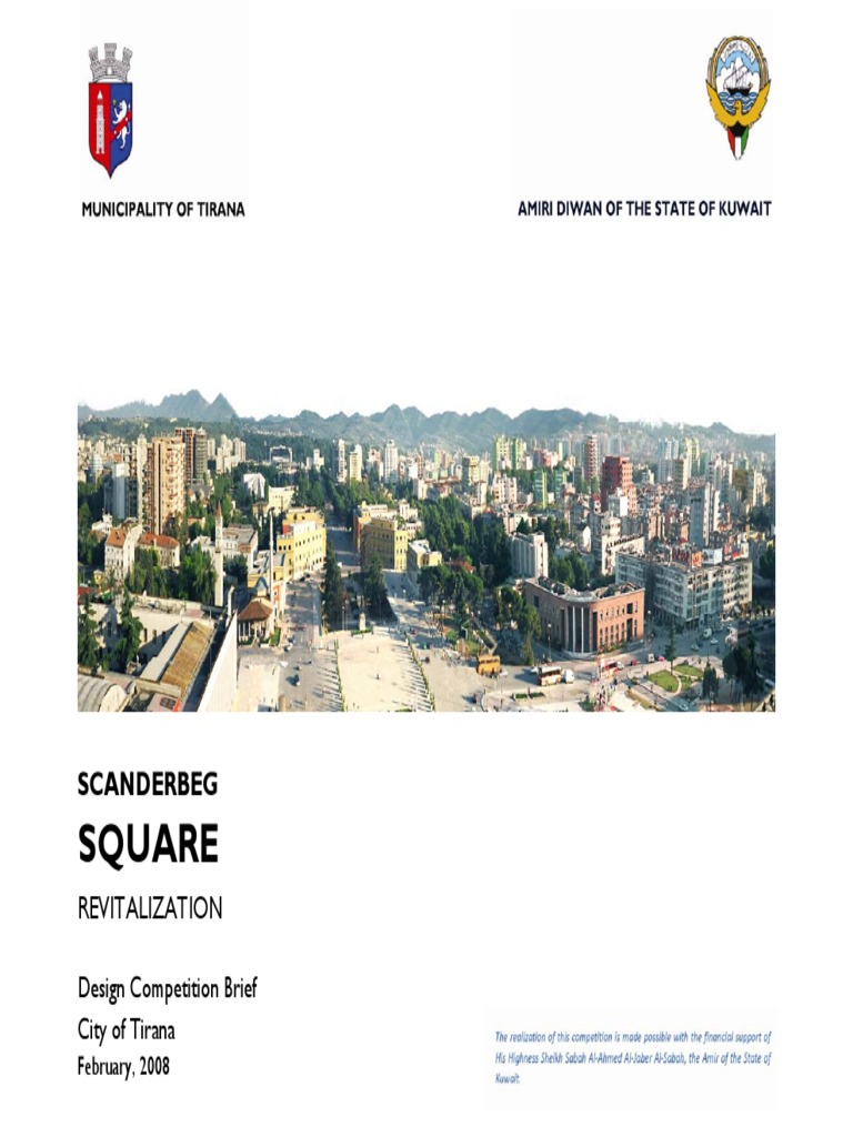 Scanderbeg Square Competition | PDF | Albania | Cultural Heritage