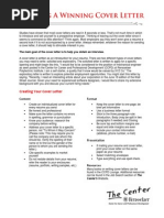 Essential Guide to Writing Cover Letters | PDF | Internship | Job Hunting